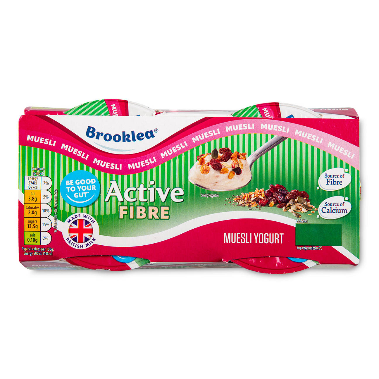 Muesli Active Fibre Yogurt | ALDI UK